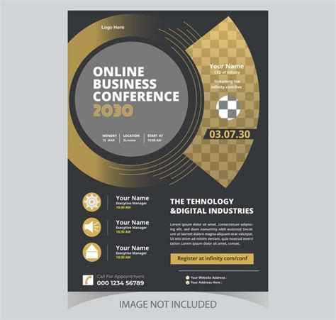 Premium Vector Creative Vector Flayer Design Template For Company