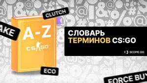 Словарь терминов CS GO подсадка клатч ретейк раскидка Гайд от SCOPE GG
