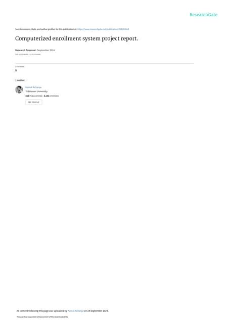Hostel Management System Project Reportpdf