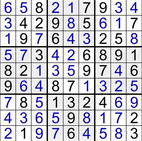 Completed R Sudoku