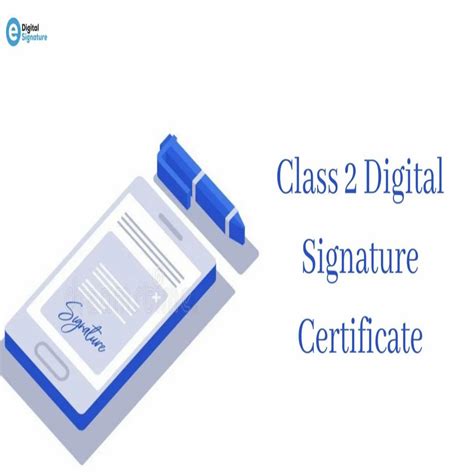 Class 2 Digital Signature Certification Service In Noida Id