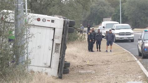 Fedex Truck Overturns After Driver Loses Control