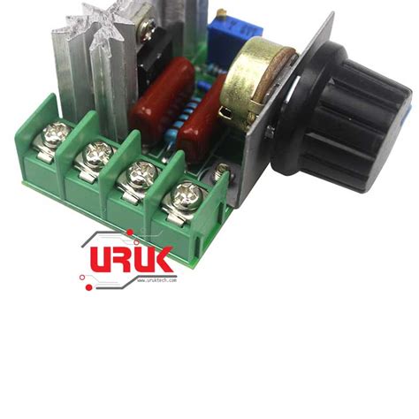 AC 220V 2000W SCR Speed Controller Voltage Dimmer UrukTech Sinaa A St