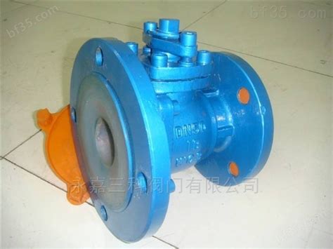 FQ41F46 16C衬氟放料球阀 泵阀商务网