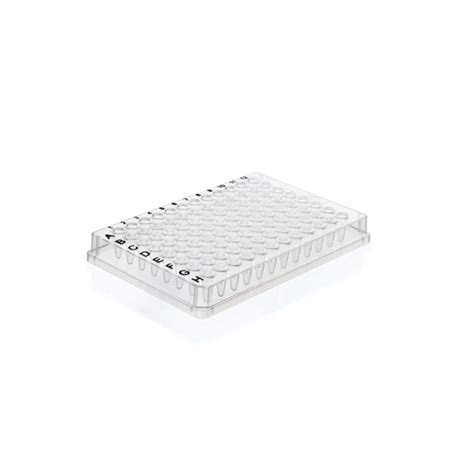 BRAND BIO CERT PCR Plate 96 Well Clear Full Skirt Low Profile Non