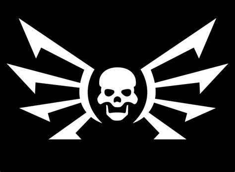 Strogg Military Insignia Black And White Imgur