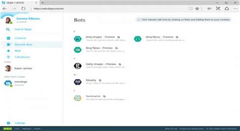 skype bots now available for mac and web