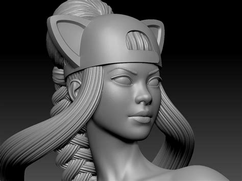 Stl File Alli Fortnite 👧・3d Printing Design To Download・cults