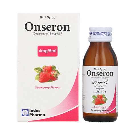 Onseron 4mg 5ml Syrup Buy Online At Dvago®