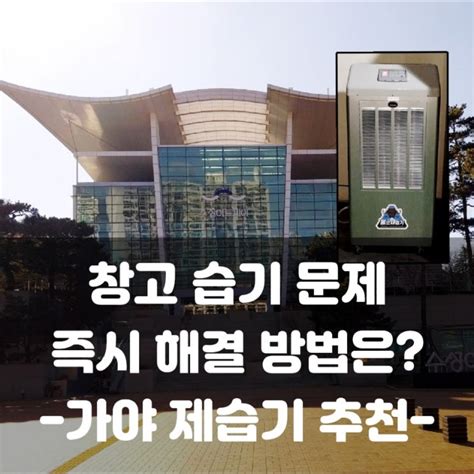 가야블루칩 산업용제습기 가성비 Ky 2820p 대구 수성구 지하 조명창고 사무실 공장 설치 사례 겨울철 습기가 잘 생기는 이유
