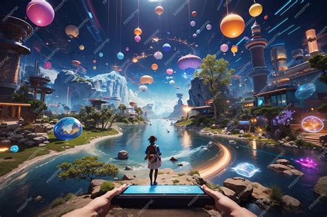 Premium Ai Image Gamification In Physical And Virtual Worlds A Journey Beyond Screens