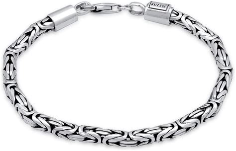 Kuzzoi Buddha 0206141819 Bracciale Da Uomo In Vero Argento Sterling