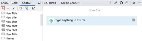 Github Obiscr Chatgptgold Chatgpt Gold Enhances The Functionality Of