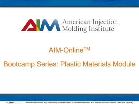 Plastics Theory Pptpdf