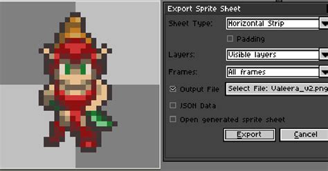 Export Sprite Sheet Black Background And Outlines Changed Help