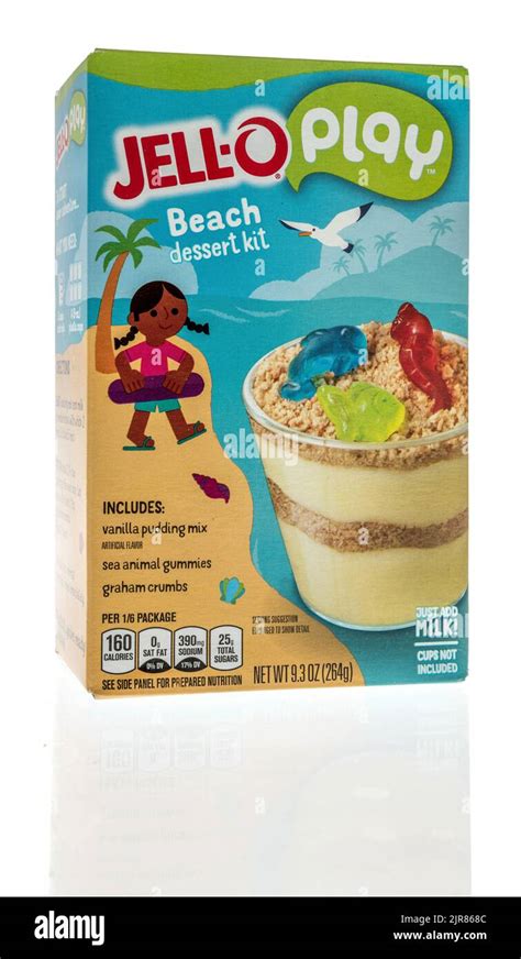 Winneconne Wi 23 July 2022 A Package Of Jello Play Beach Dessert