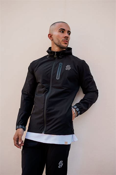 Sinners Attire Black Venom Tech Jacket