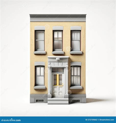 Miniature Apartment Building Home Small Scale Architecture Mockup