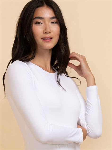 Long Sleeve Crew Neck Bodysuit Rickis