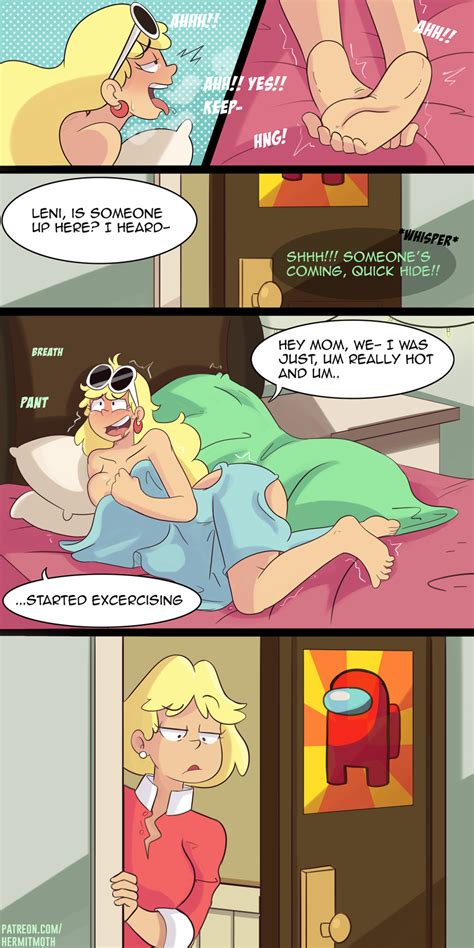 Rule 34 Amogus Blonde Hair Breasts Caught In The Act Comedy Comic