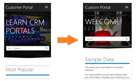 Change The Portal After Installing Different Portal In Dynamics