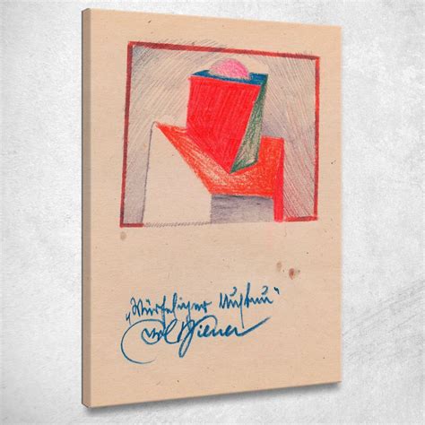 Cube Shaped Structure Karl Wiener Canvas Print