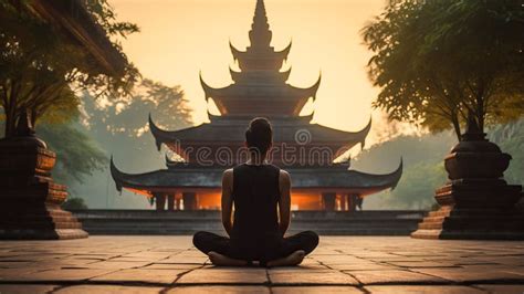 Ai Generated Tranquil Reflections Finding Inner Peace Through