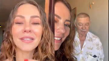 Paolla Oliveira realiza grande sonho do pai e causa comoção