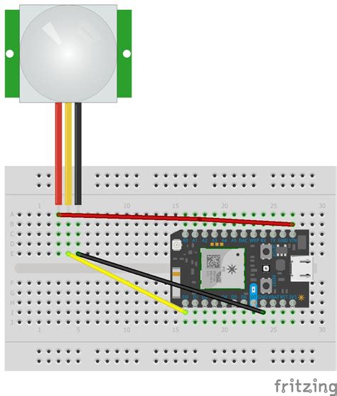 Motion Controlled Lamp