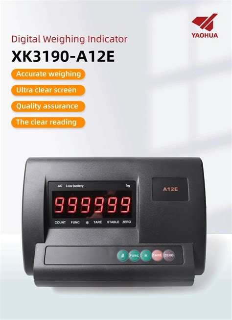 Digital Weighing Indicator Xk3190 A12 A12e At Lois Toussaint Blog