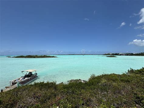 Sonido De Tiza Frente A La Costa De Providenciales En Las Islas Turcas