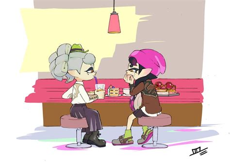Callie And Marie Splatoon Drawn By Kesarami Danbooru