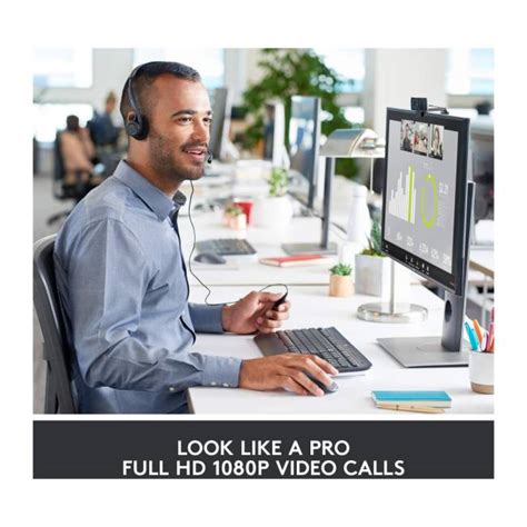 Logitech Hd Pro C920 Usb Webcam Black 960 001055