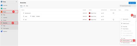 How To Protect A Branch To Accept Pull Requests From Just A Single Branch In Azure Devops Pr0mpt