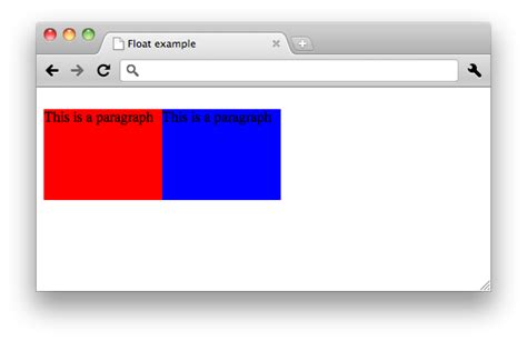 desarrollo web cajas flotantes css