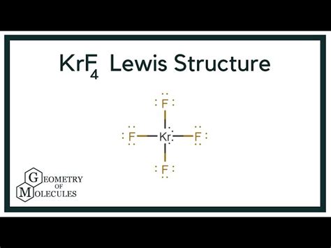 Lewis Dot Structure For Krypton Chemical Bonds