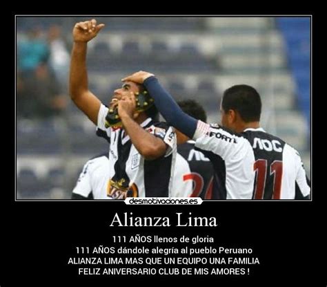 Alianza Lima Desmotivaciones