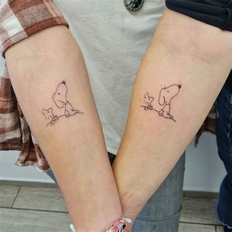 Snoopy And Woodstock Tattoo Ideas