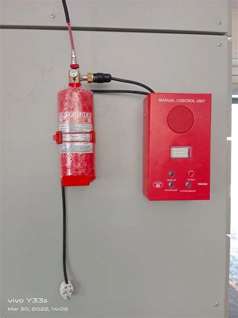 Electrical Panel Fire Suppression System Gujarat At ₹ 80000 Piece Electrical Cabinet Fire