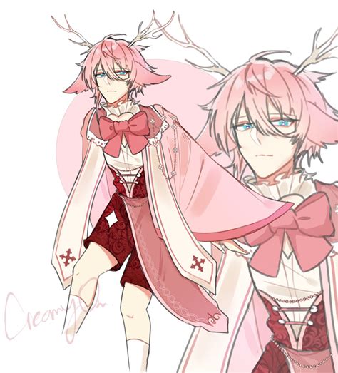 Pink Deer Priest Adopt [closed] By Creamyomelette On Deviantart
