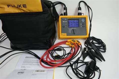 Fluke 1735 Three Phase Electrical Energy Logger Ebay