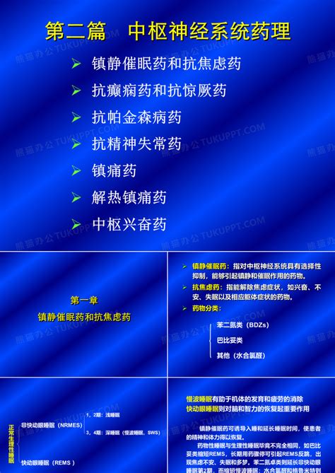 中枢神经系统药理ppt模板下载编号lpxxmowp熊猫办公
