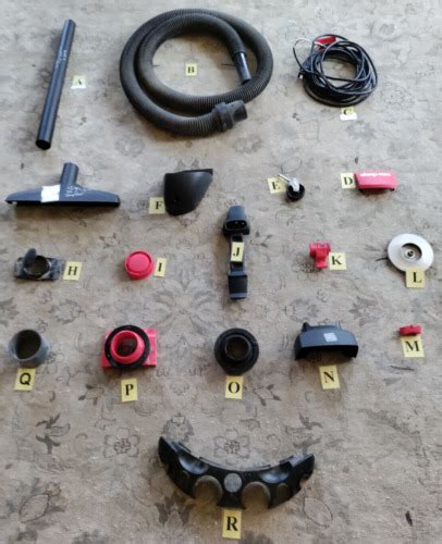 Replacement Parts For Shop Vac Sh14 C600 12 Gallon 6 Hp Wet Dry Shop