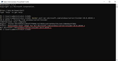 New Windows Server 2022 Container Image Preview Install