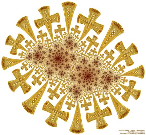 Fractal Golden Crosses Cantor Dust By Bryceguy72 On Deviantart