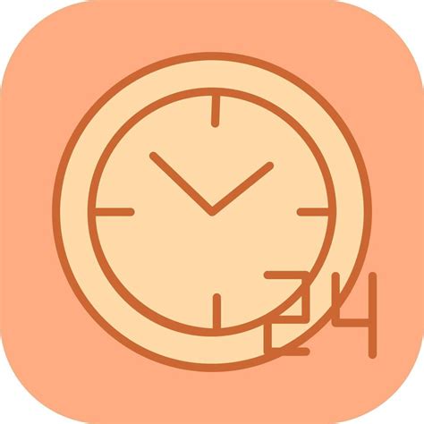 Icono De Vector De 24 Horas 41342106 Vector En Vecteezy