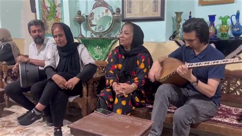 ماهرخ بانو خیام خوانی بوشهری با دوتار محسن کریمی Khorasan Music Dotar