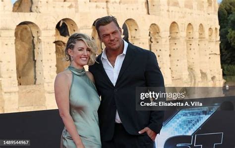 Alan Ritchson And His Wife Catherine Ritchson Attend The Fast X
