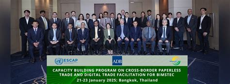 Bimstec Capacity Building Program On Cross Border Paperless Trade And Digital Trade Facilitation