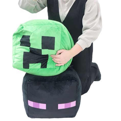 【楽天市場】マインクラフト クッション ブロッククッション エンダーマン Minecraft ケイカンパニー インテリア ゲームキャラクター